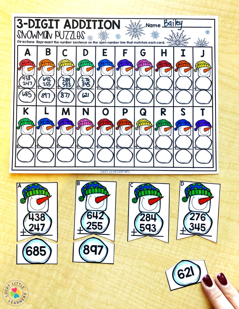 Activities for Practicing Two-Digit Addition - Lucky Little Learners