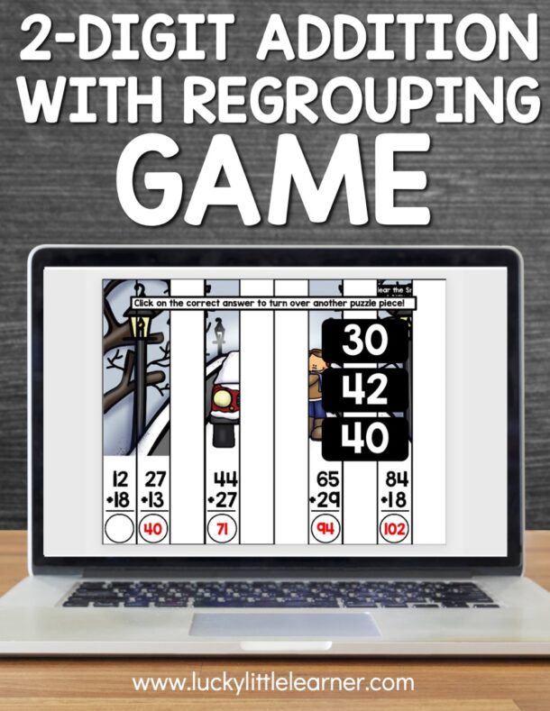 Activities for Practicing Two-Digit Addition - Lucky Little Learners