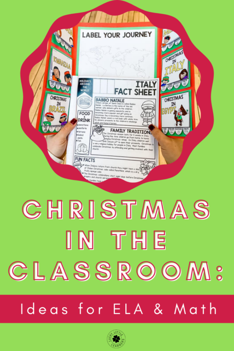 Christmas in the Classroom: Ideas for Literacy and Math - Lucky Little ...
