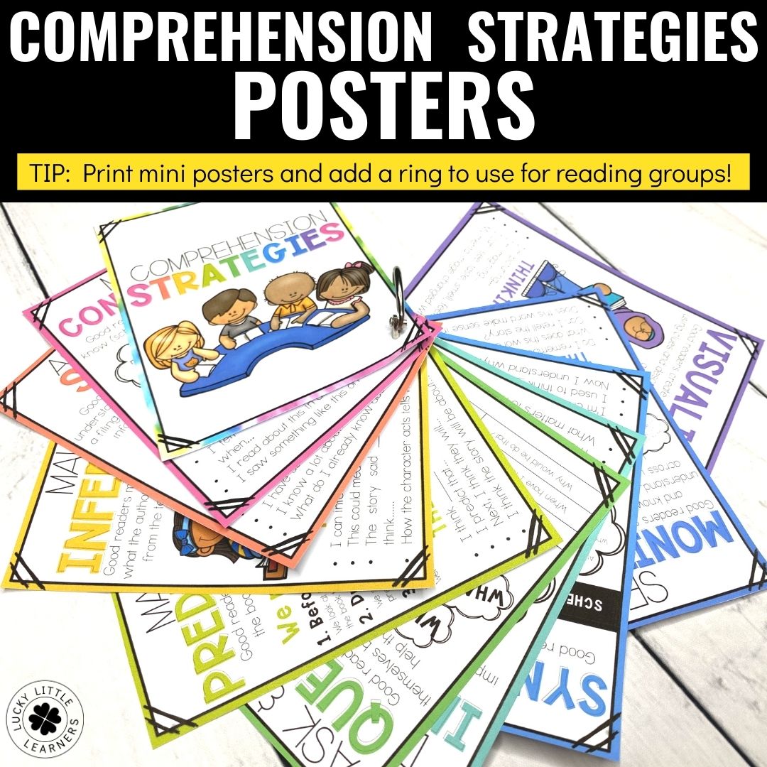 4 Easy to Implement Reading Comprehension Strategies - Lucky Little ...
