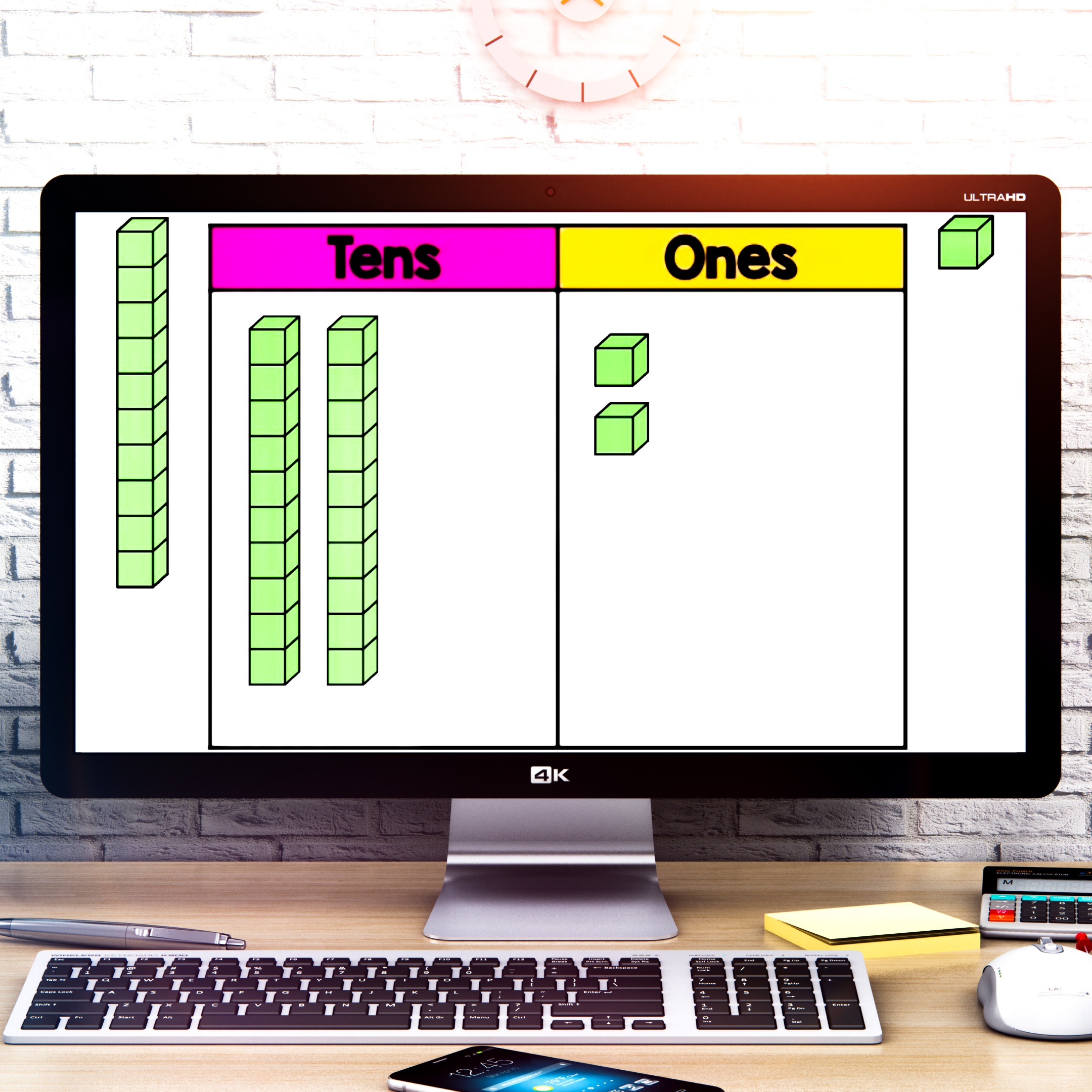 Digital Math Manipulatives for Google Classroom and Seesaw - Lucky ...