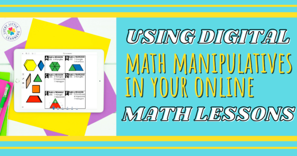 Digital Math Manipulatives for Google Classroom and Seesaw - Lucky ...