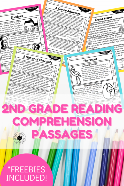 500+ Reading Comprehension Passages for 2nd Grade - Lucky Little Learners