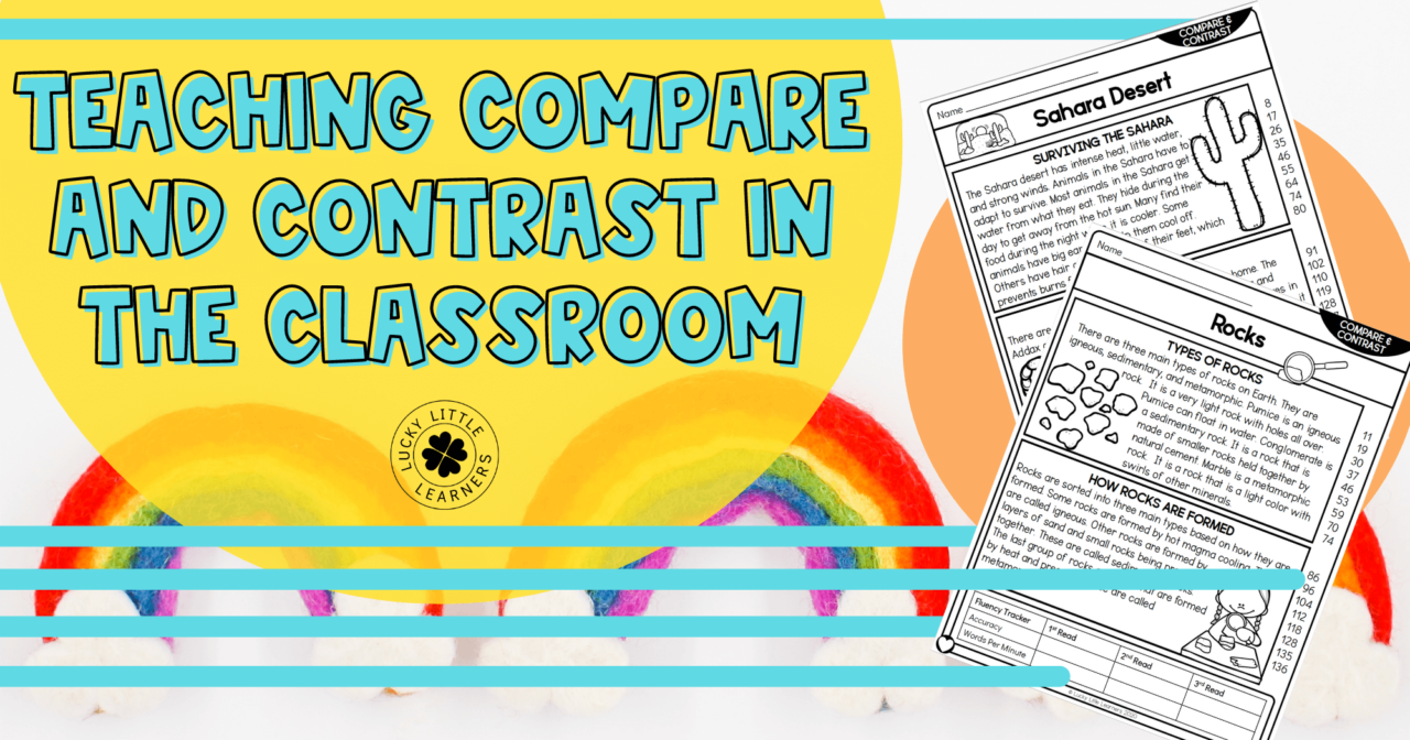 7 Strategies for Teaching Compare and Contrast in Primary Classrooms ...