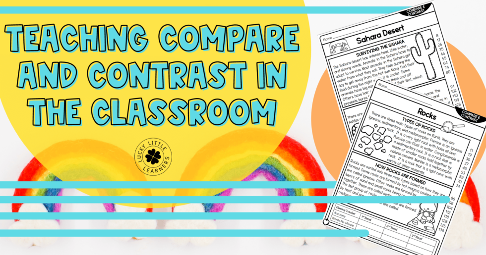 7 Strategies for Teaching Compare and Contrast in Primary Classrooms ...