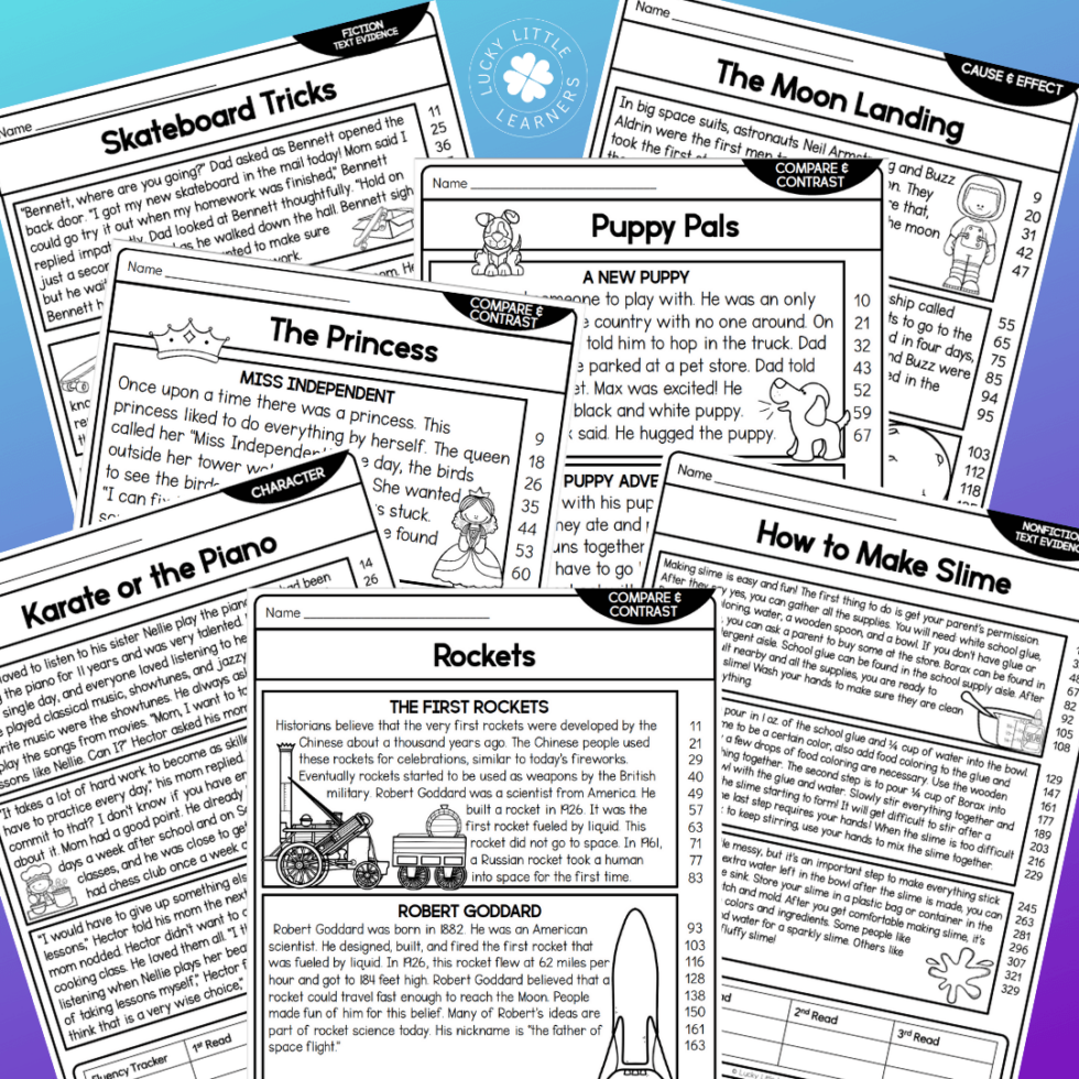 500+ Reading Comprehension Passages for 2nd Grade - Lucky Little Learners