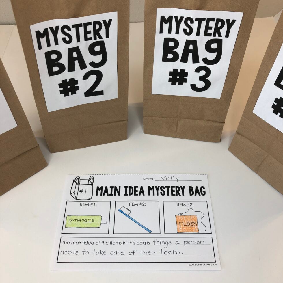 How to Use the 5 Ws to Get to the Main Idea - Lucky Little Learners