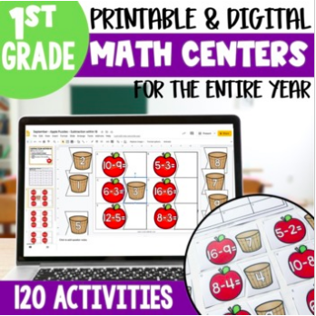 How to Set Up Math Centers - Lucky Little Learners