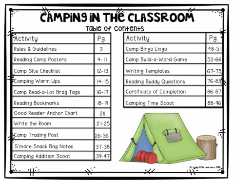 Camp Read-a-Lot: Social Distancing Style - Lucky Little Learners