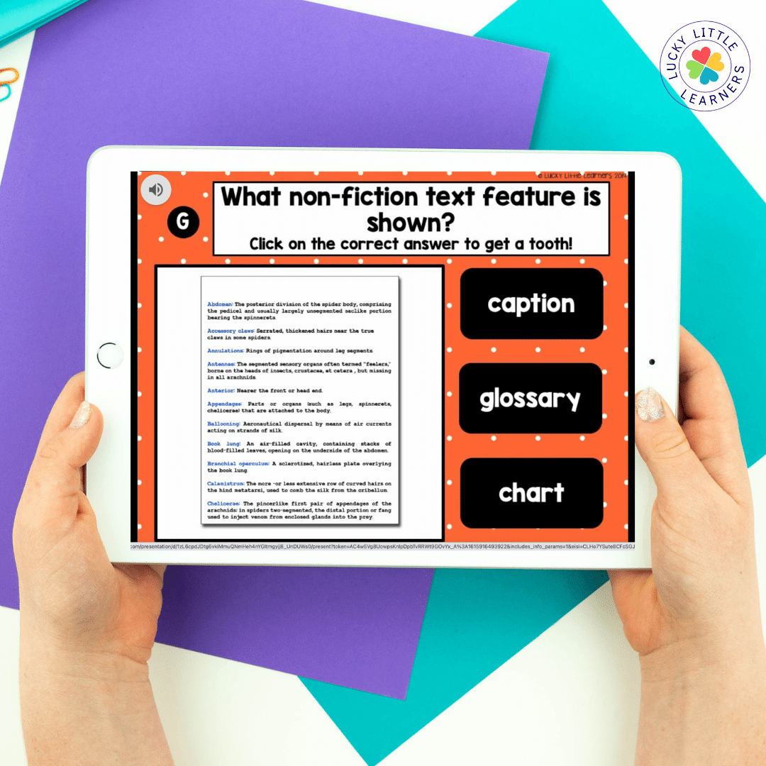 Top Teaching Resources: Nonfiction Text Features - Lucky Little Learners
