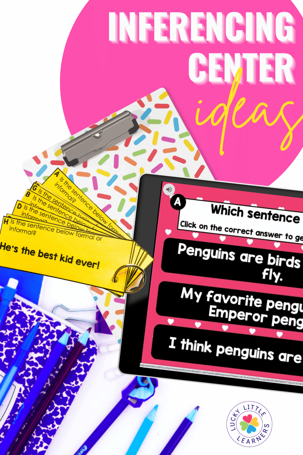 Inferencing Center Ideas - Lucky Little Learners