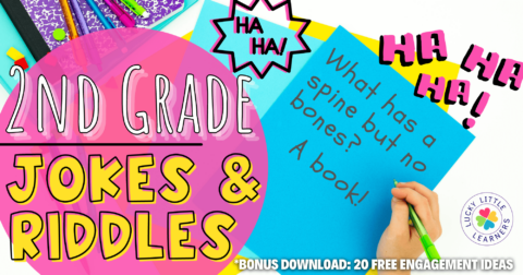 2nd Grade Jokes and Riddles Kids Love - Lucky Little Learners