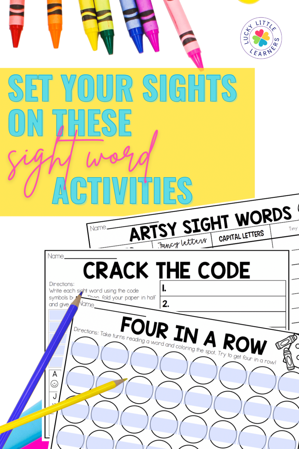 Set Your Sights on These Sight Words Activities - Lucky Little Learners