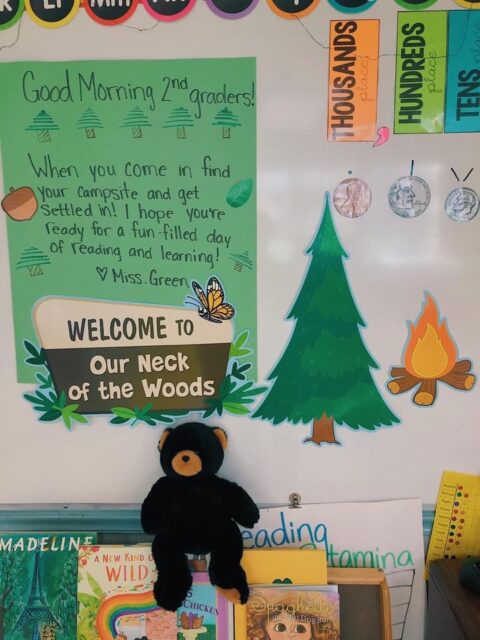 Camp Read A Lot: How to Set up a Calm Classroom Campground - Lucky ...