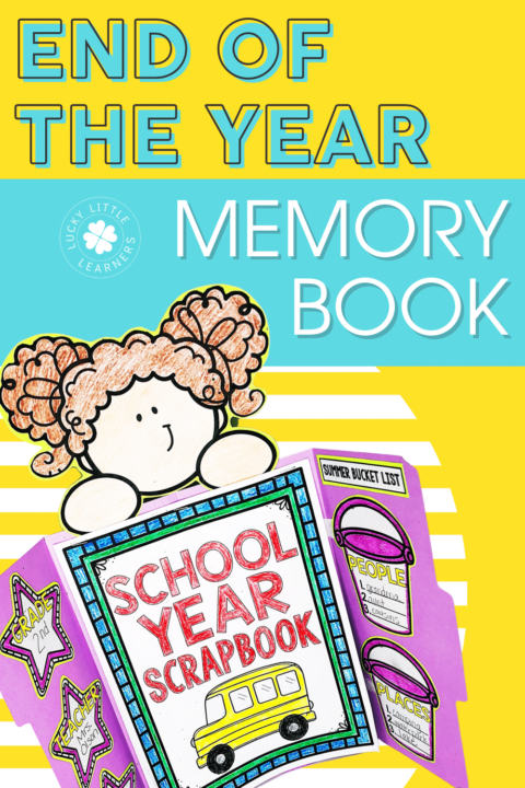 End of the Year Memory Book - Lucky Little Learners