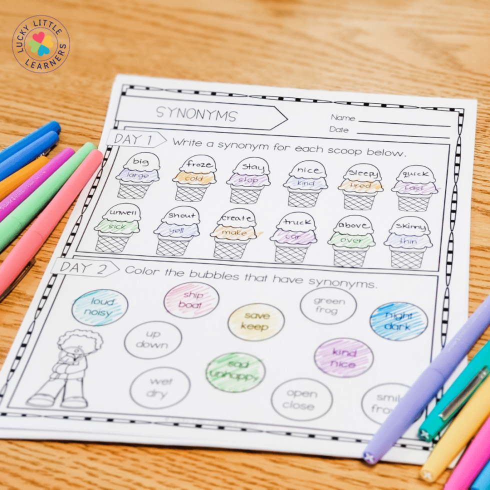 2nd Grade ELA Activities Round-Up - Lucky Little Learners