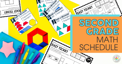 2nd Grade Math Schedule - Lucky Little Learners 2nd Grade Math Schedule