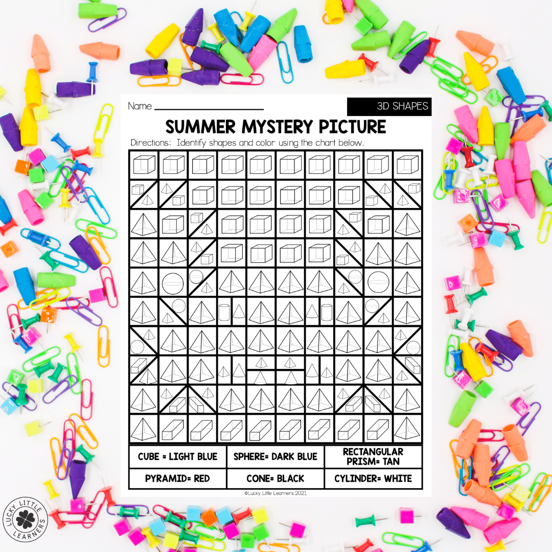 Keep Students Learning With Summer Review Packets! - Lucky Little Learners