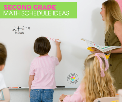 2nd Grade Math Schedule - Lucky Little Learners 2nd Grade Math Schedule