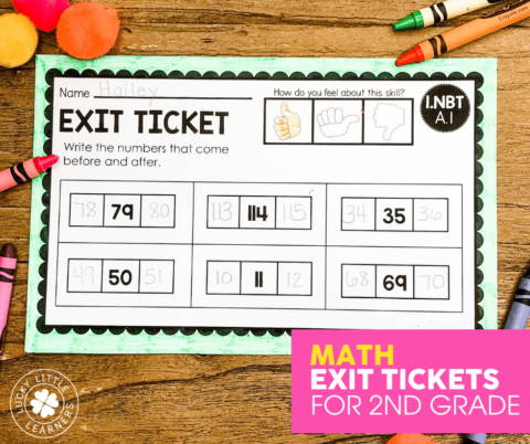 1st and 2nd Grade Math Schedule - Lucky Little Learners 1st and 2nd ...