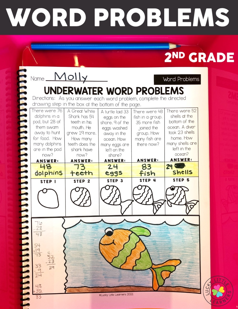Keep Students Learning With Summer Review Packets! - Lucky Little Learners