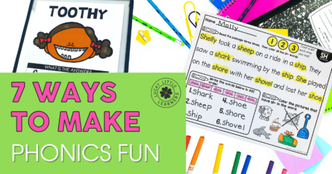 7 Ways to Make Phonics Fun - Lucky Little Learners