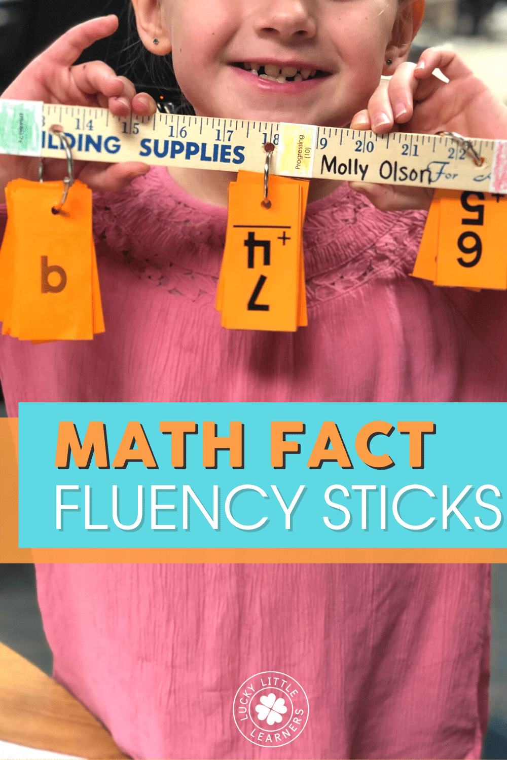 Math Fact Fluency Sticks - Lucky Little Learners