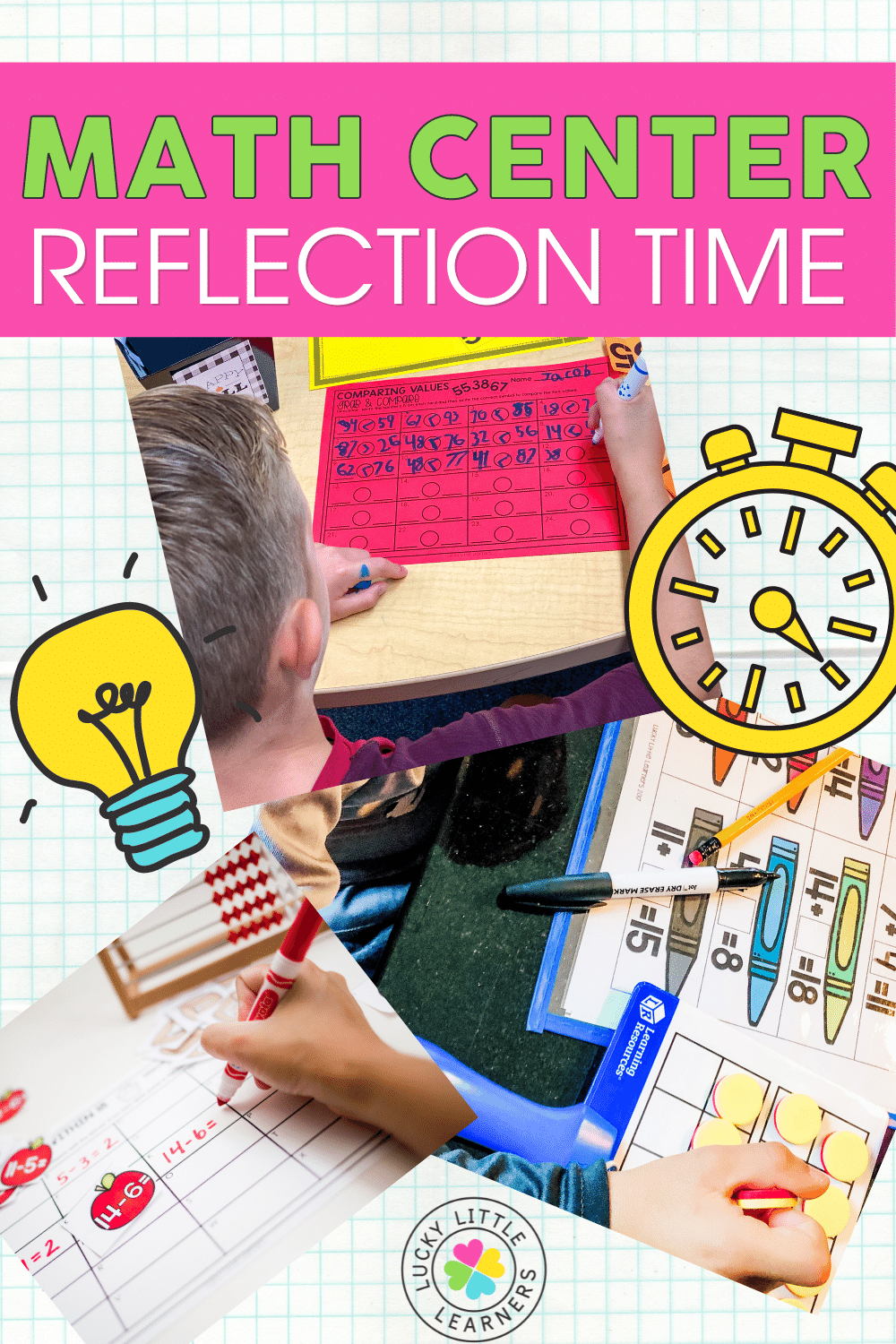 2nd Grade Math Centers: Launching & Management - Lucky Little Learners