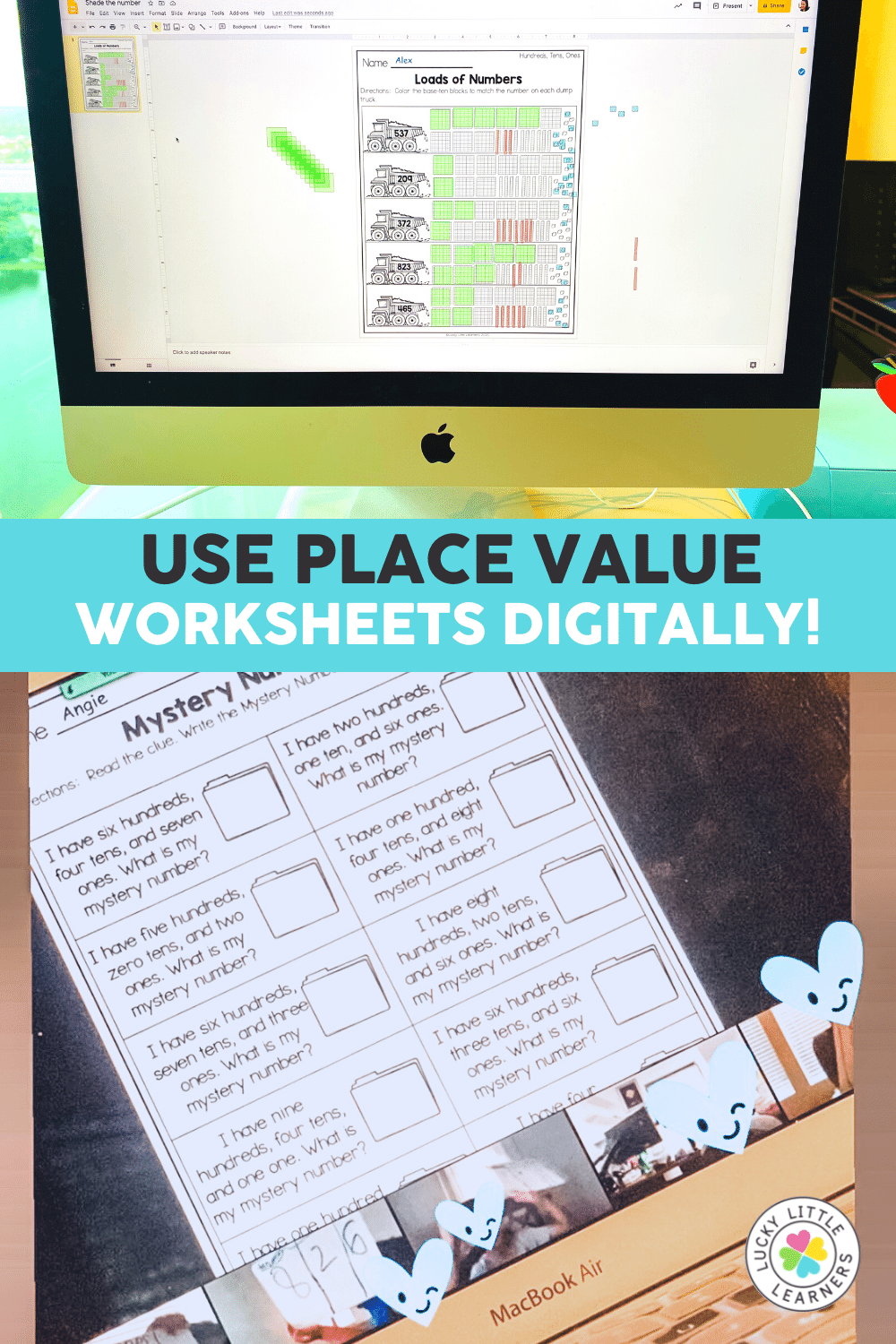 Math Worksheets to Practice Place Value in 2nd Grade - Lucky Little ...