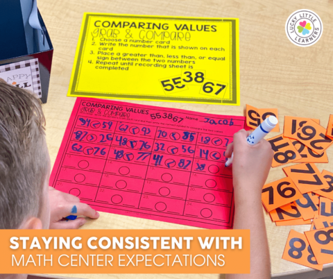 2nd Grade Math Centers: Launching & Management - Lucky Little Learners