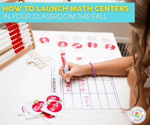 2nd Grade Math Centers: Launching & Management - Lucky Little Learners