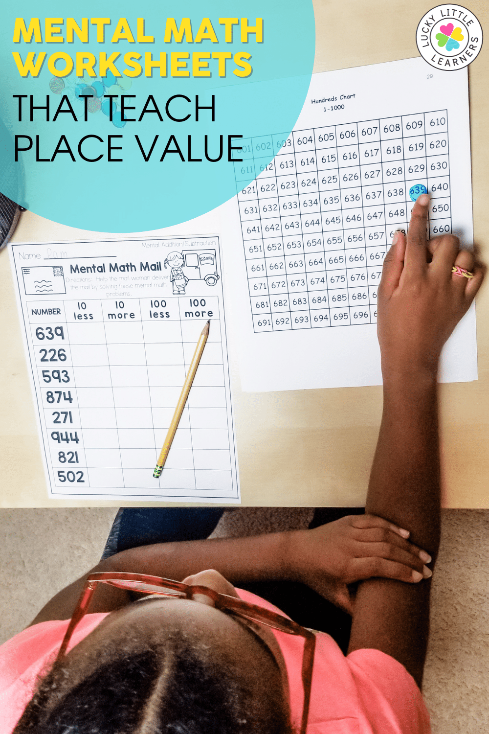 Math Worksheets to Practice Place Value in 2nd Grade - Lucky Little ...