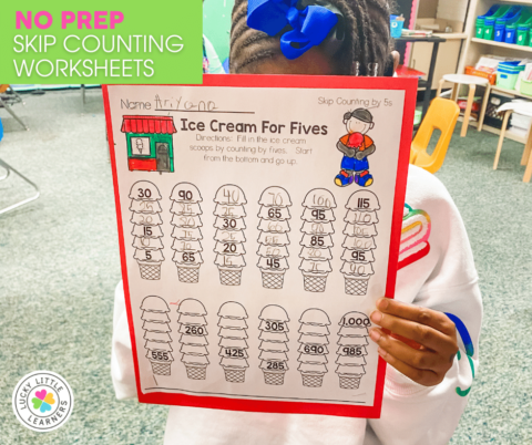 Math Worksheets to Practice Place Value in 2nd Grade - Lucky Little ...