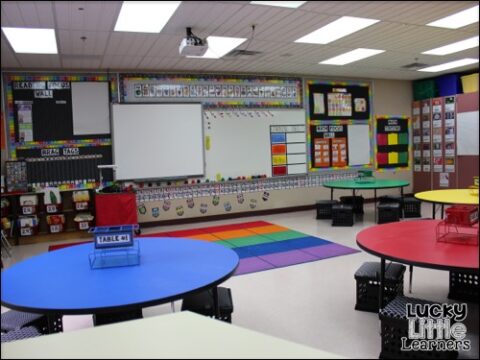 First or Second Grade Classroom Set Up Ideas - Lucky Little Learners ...