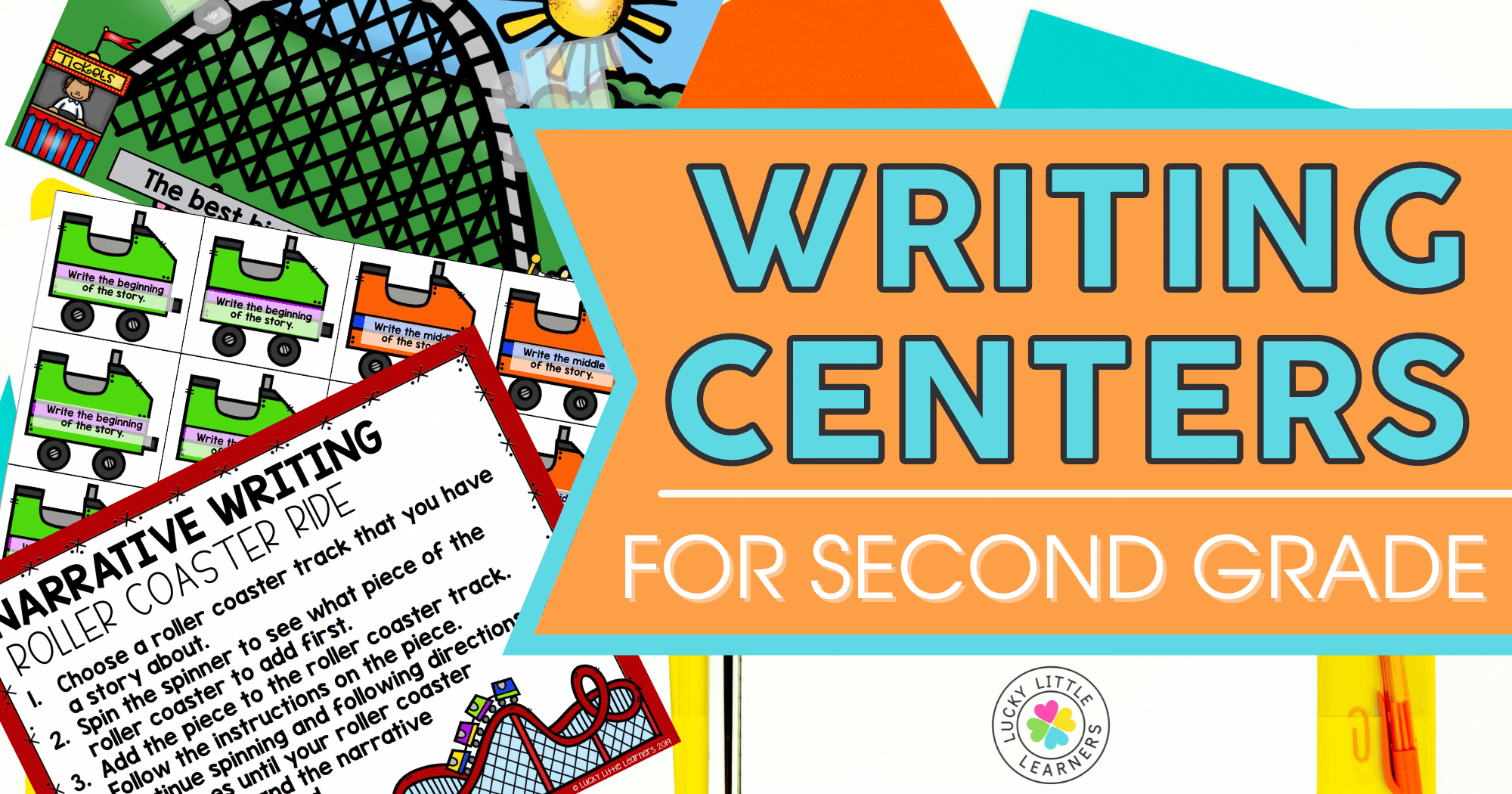 Writing Centers For Second Grade Lucky Little Learners