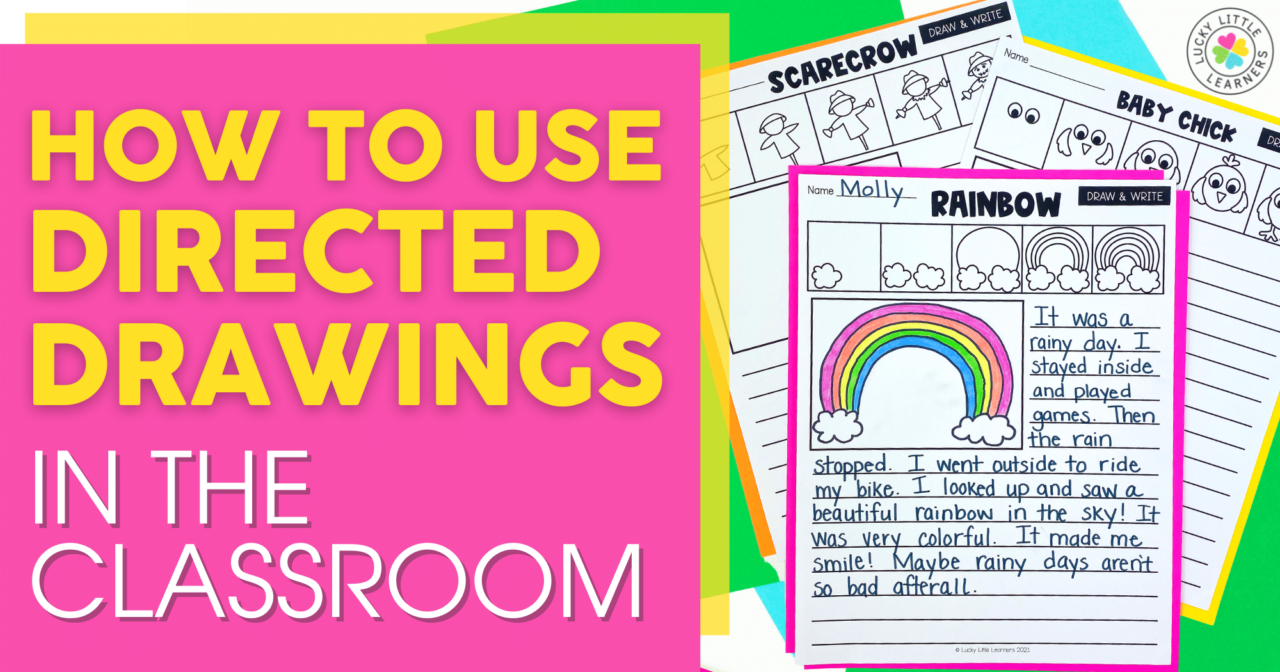 How to Use Directed Drawings in the Classroom - Lucky Little Learners