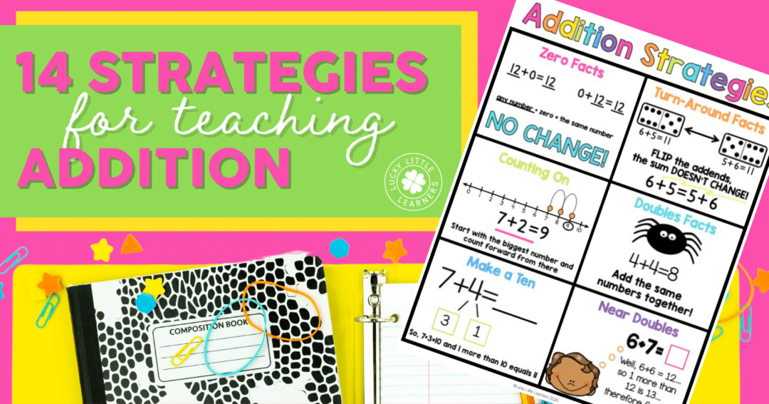 14 Addition Strategies for K–3 (How to Teach Them Step-by-Step) - Lucky ...