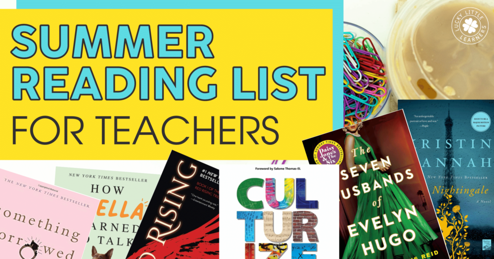 2025 Summer Reading List for Teachers - Lucky Little Learners