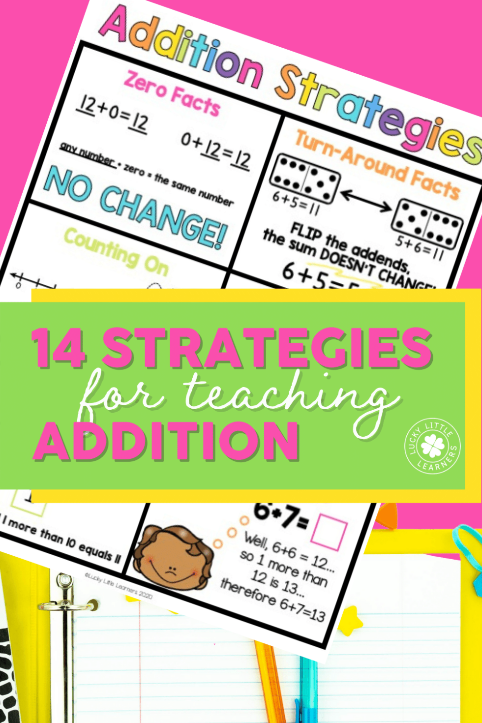 14 Strategies for Teaching Addition in K-3 - Lucky Little Learners