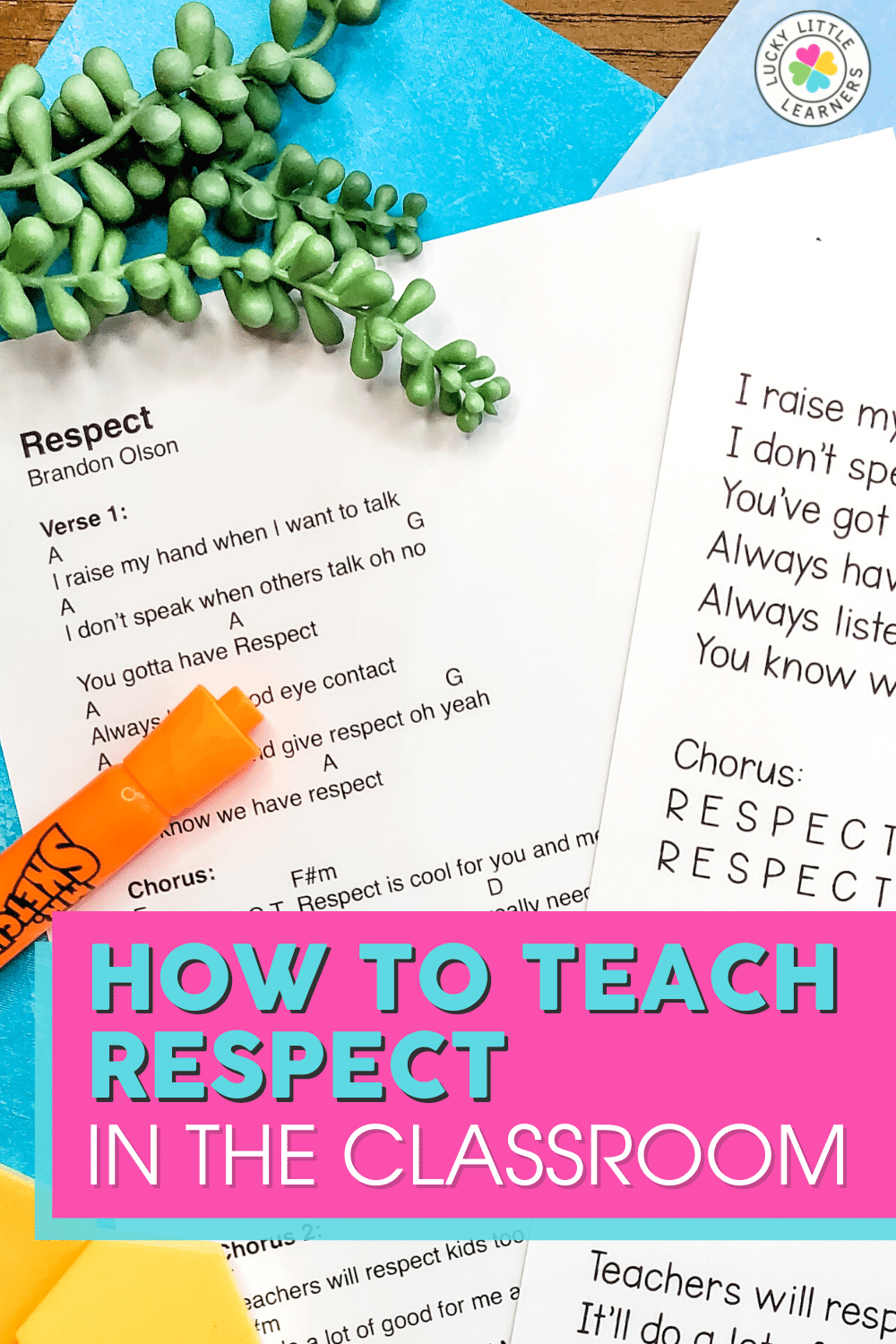 How to Teach Respect in the Classroom - Lucky Little Learners