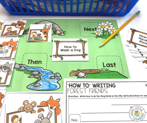 Writing Centers for Second Grade - Lucky Little Learners