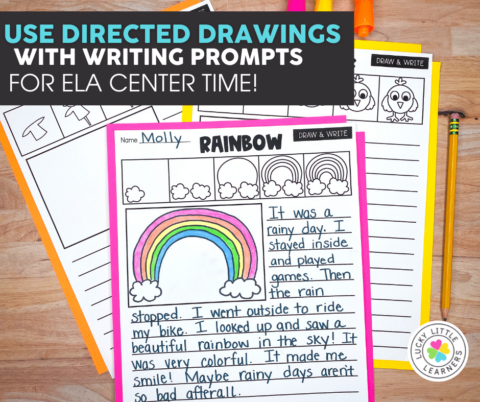 How to Use Directed Drawings in the Classroom - Lucky Little Learners