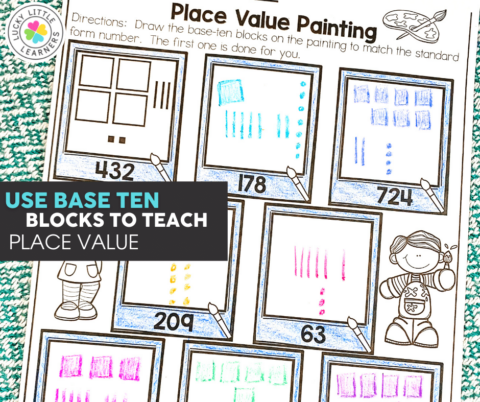 Place Value Strategies for 1st and 2nd Grade - Lucky Little Learners