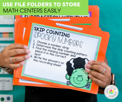 Math Center Activities - Lucky Little Learners Math Center Activities