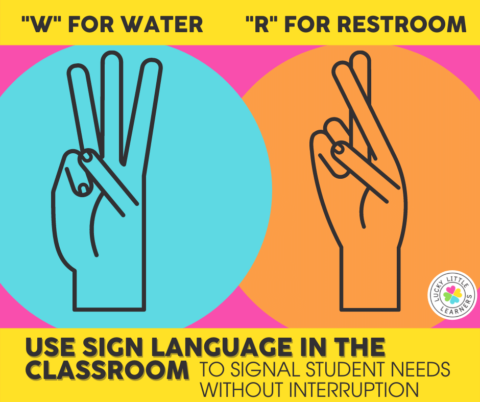 Classroom Procedures: Lining Up & Walking in the Hallway - Lucky Little ...