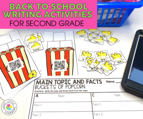 Writing Centers for Second Grade - Lucky Little Learners