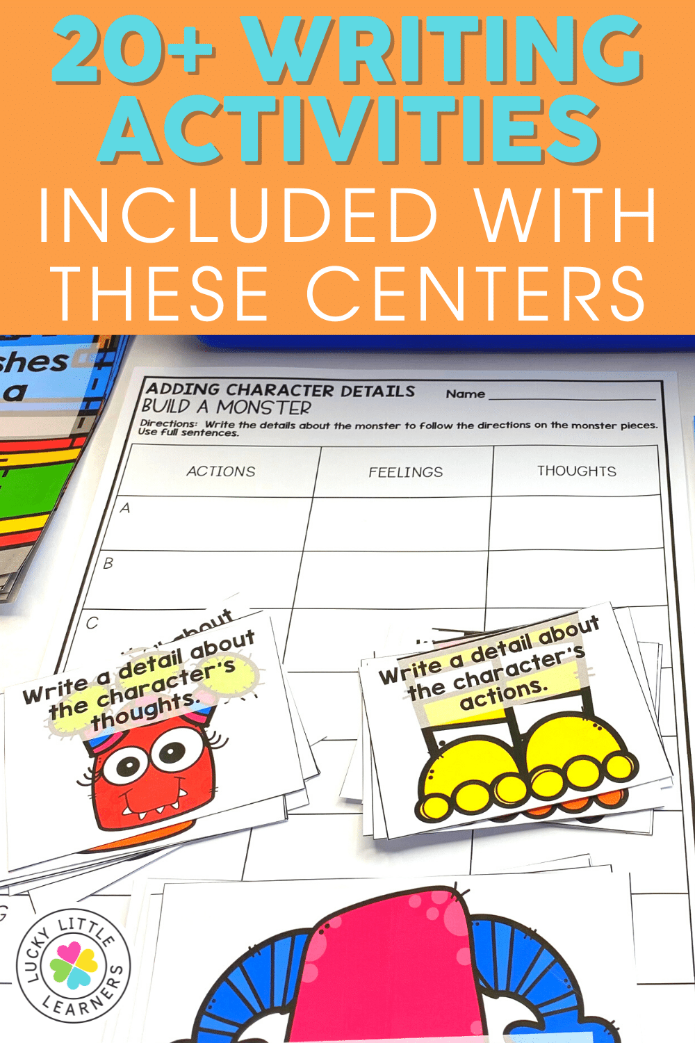 Writing Centers for Second Grade - Lucky Little Learners
