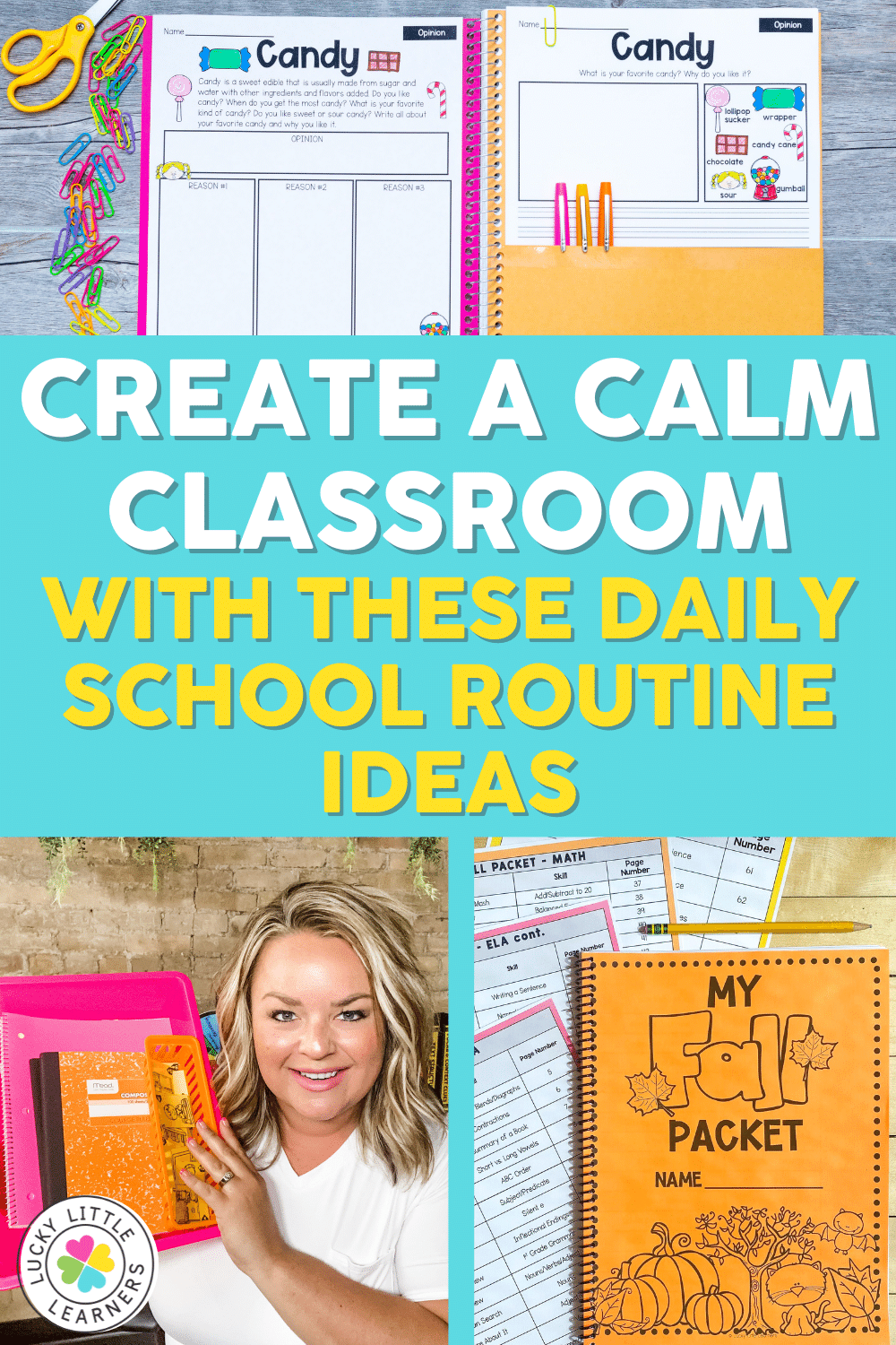 Setting Up A Daily School Routine - Lucky Little Learners