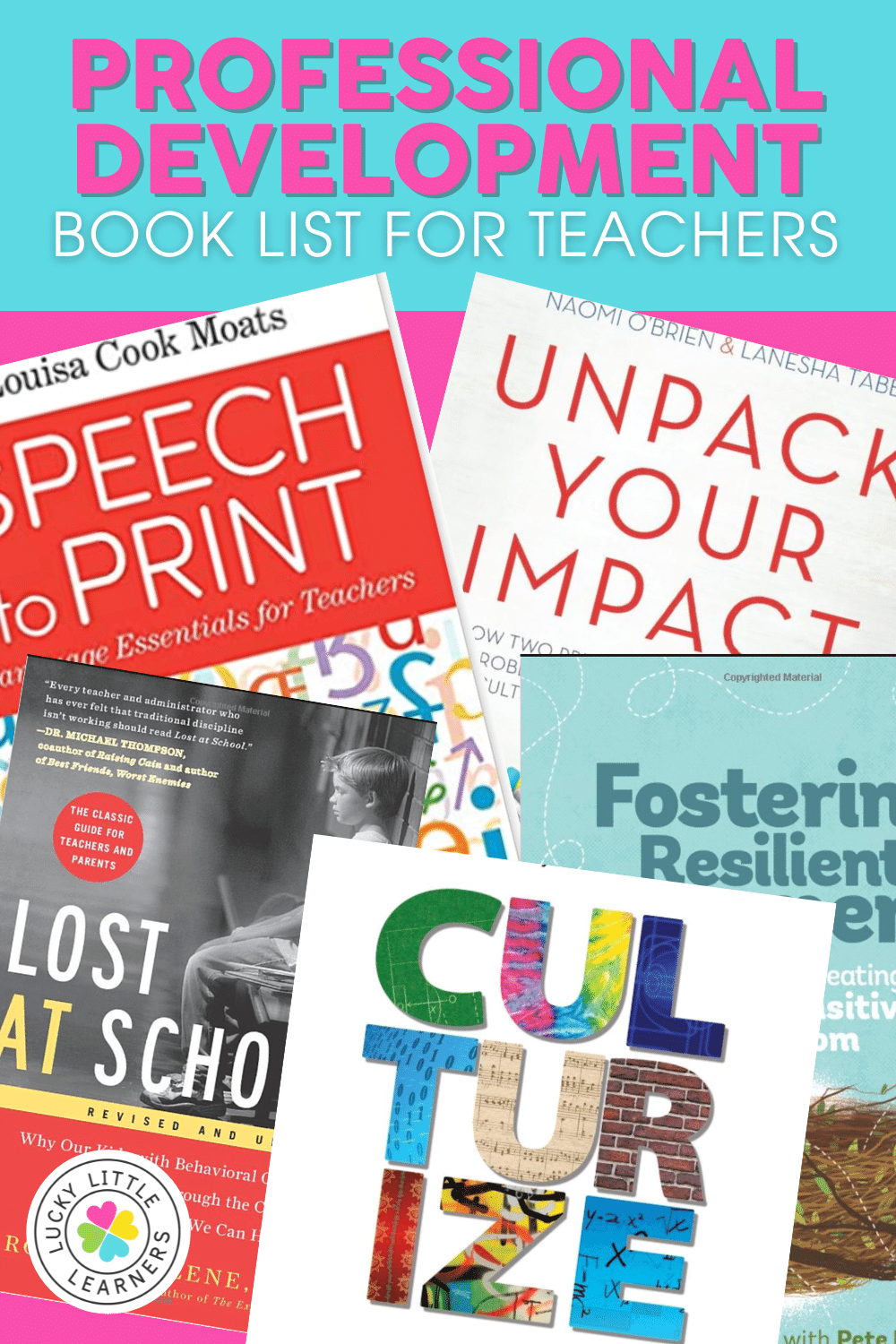 2024 Summer Reading List for Teachers - Lucky Little Learners
