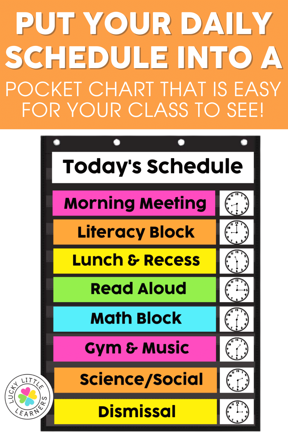 Setting Up A Daily School Routine - Lucky Little Learners